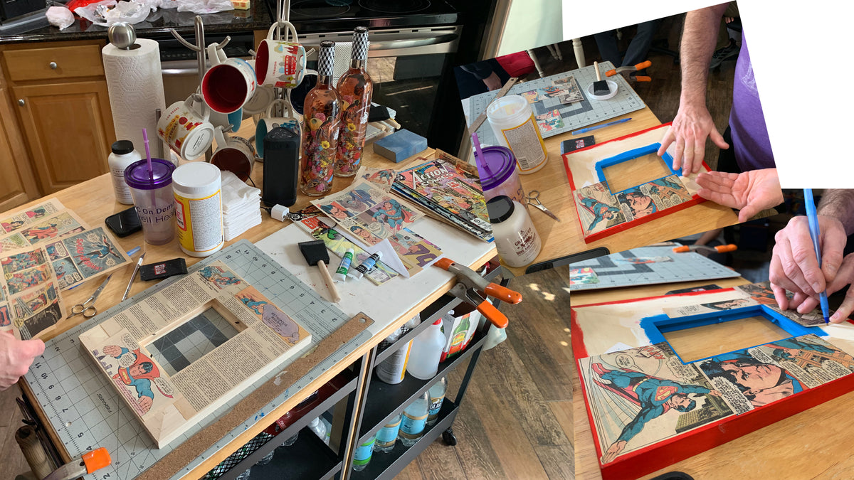 Custom Comic Book Collage Items – Nebulad